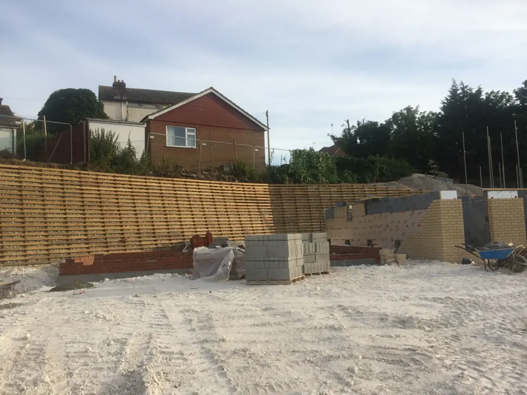 Thanet Project | Timber Cribs Retaining Systems